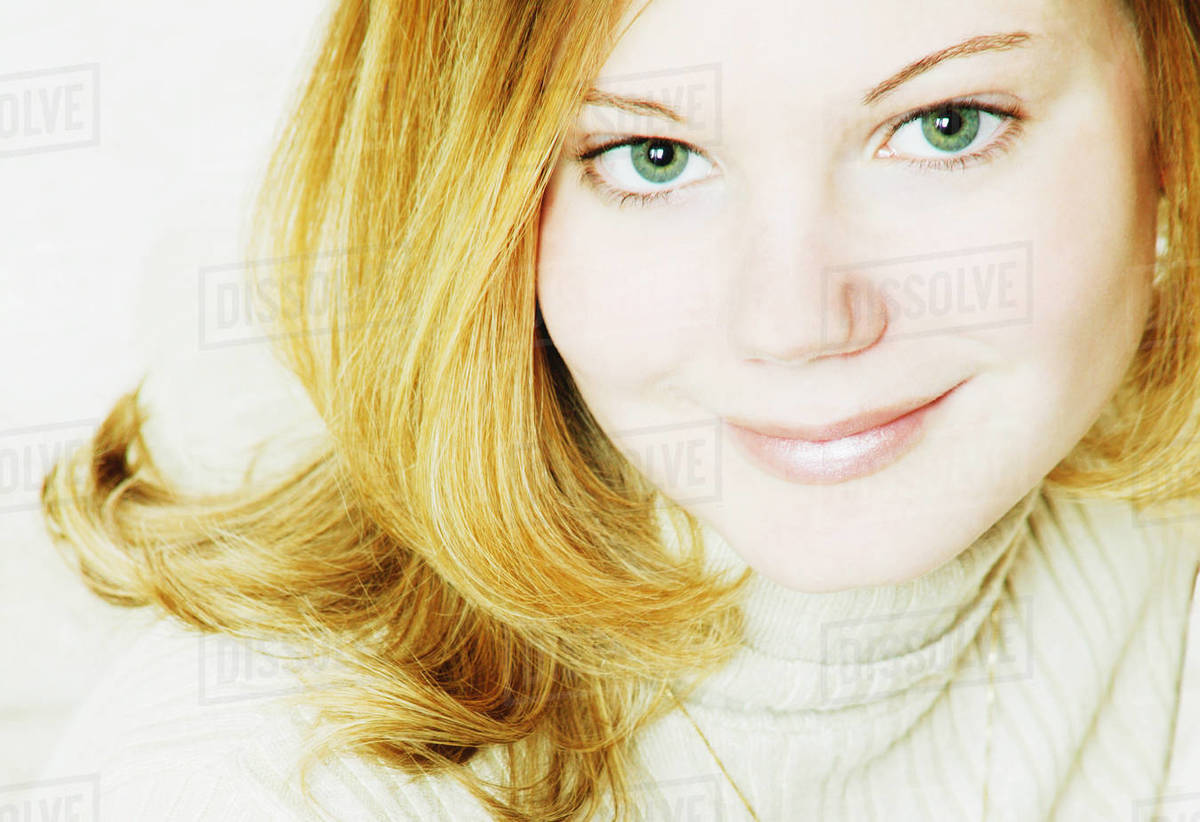 Portrait Of A Woman's Face - Royalty-free Stock Photo | Dissolve