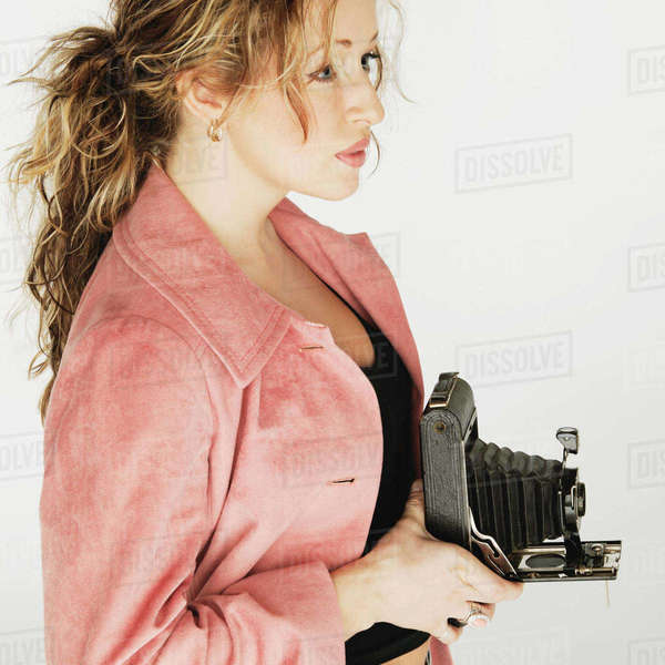 Woman Photographer - Stock Photo - Dissolve