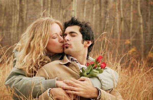 Portrait Of A Happy Couple - Stock Photo - Dissolve