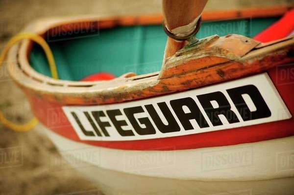 A Lifeguard's Boat - Royalty-free Stock Photo | Dissolve