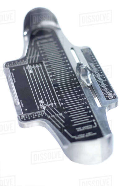 Foot Measurer - Stock Photo - Dissolve