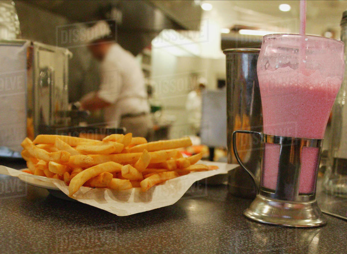 Fries With That Shake - Royalty-free Stock Photo | Dissolve