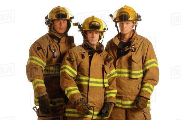 Group Of Firemen - Stock Photo - Dissolve