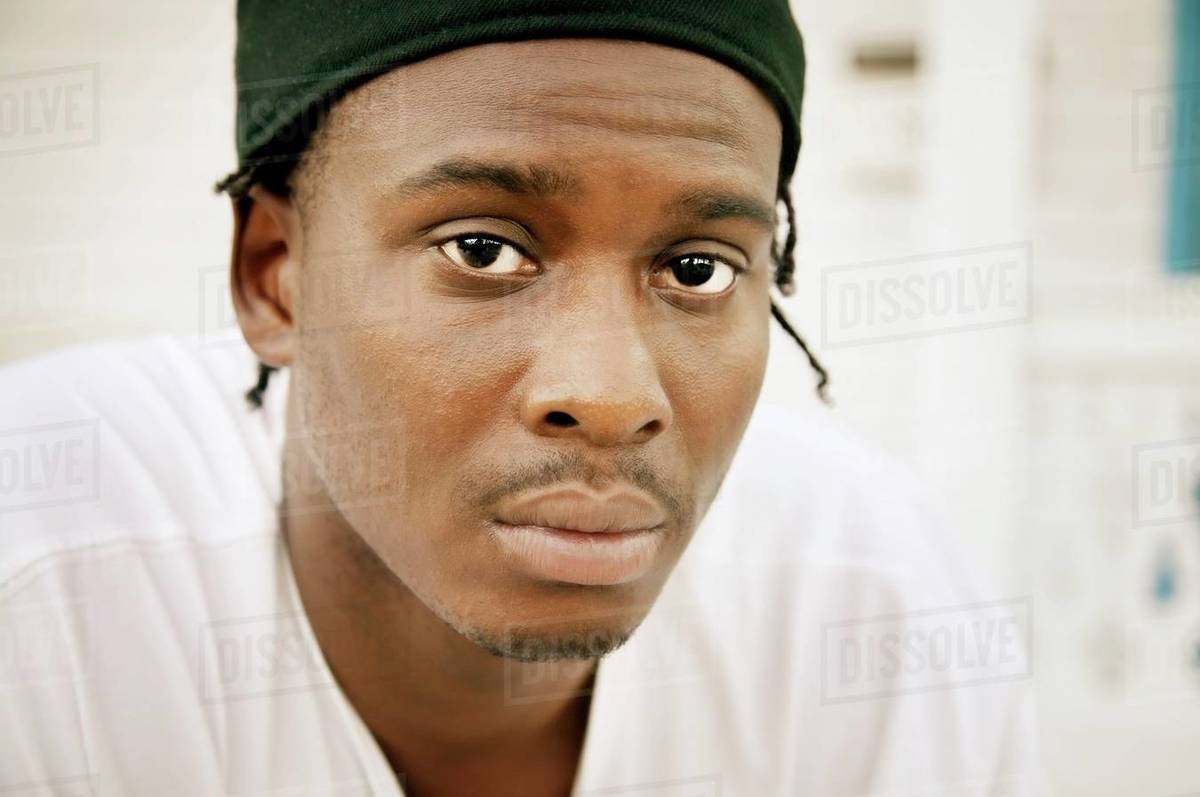 Portrait Of A Black Man - Royalty-free Stock Photo | Dissolve