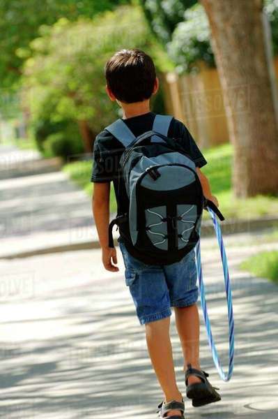 Boy With Hula Hoop - Royalty-free Stock Photo | Dissolve