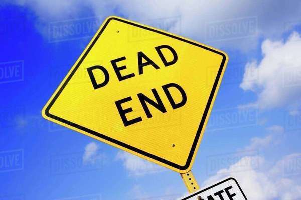 Dead End Sign - Royalty-free Stock Photo | Dissolve