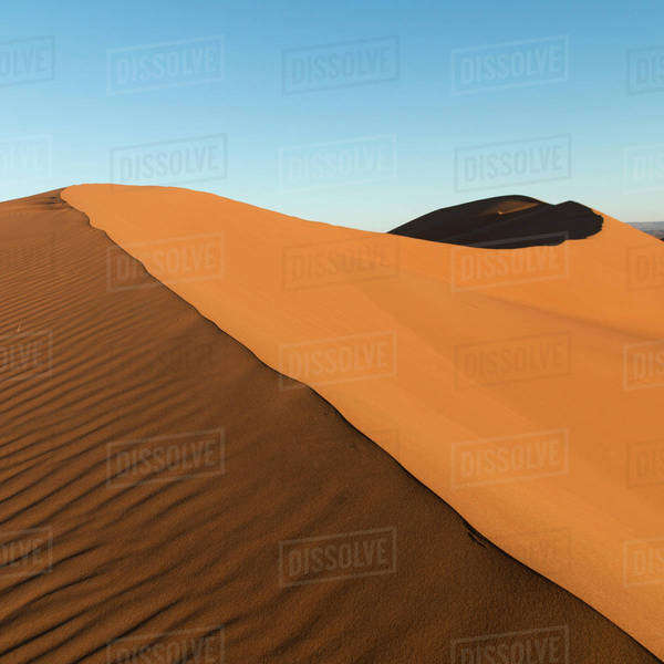 Slopes and ridges of sand - Royalty-free Stock Photo | Dissolve