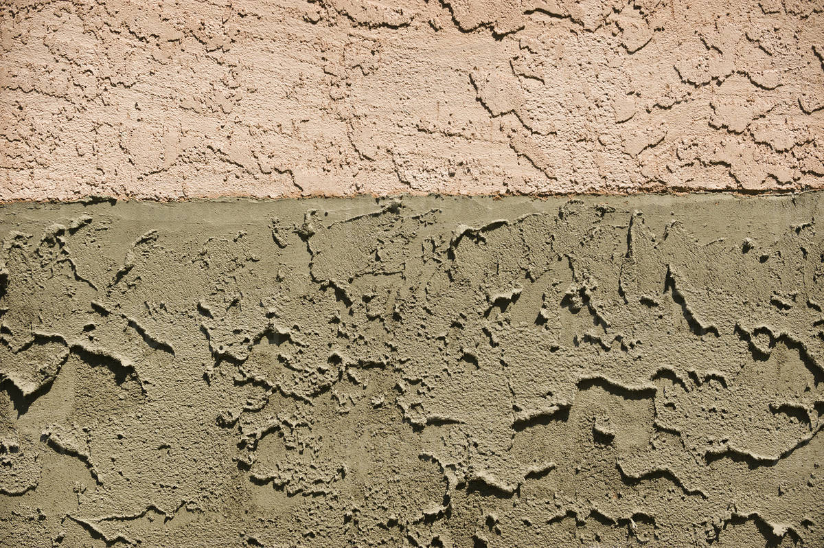 Stucco texture on a building; St. Albert, Alberta, Canada - Royalty ...