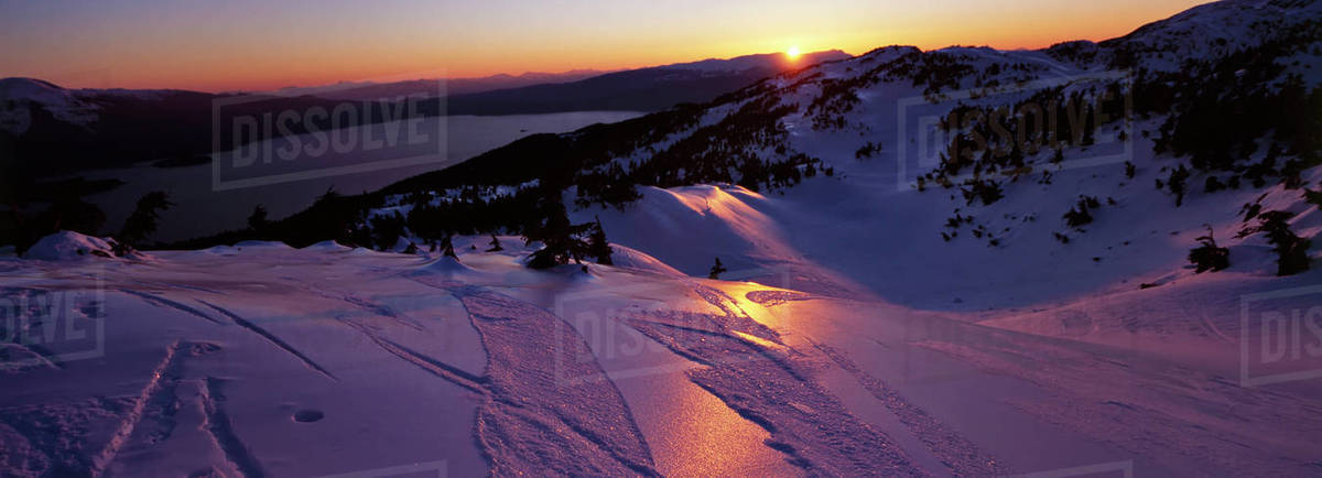 The Taku winds blow icy ridges that overlook the Inside Passage ...