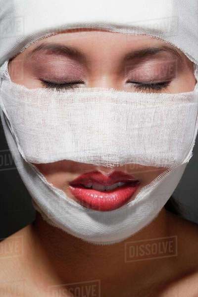 Woman After Surgery - Royalty-free Stock Photo | Dissolve