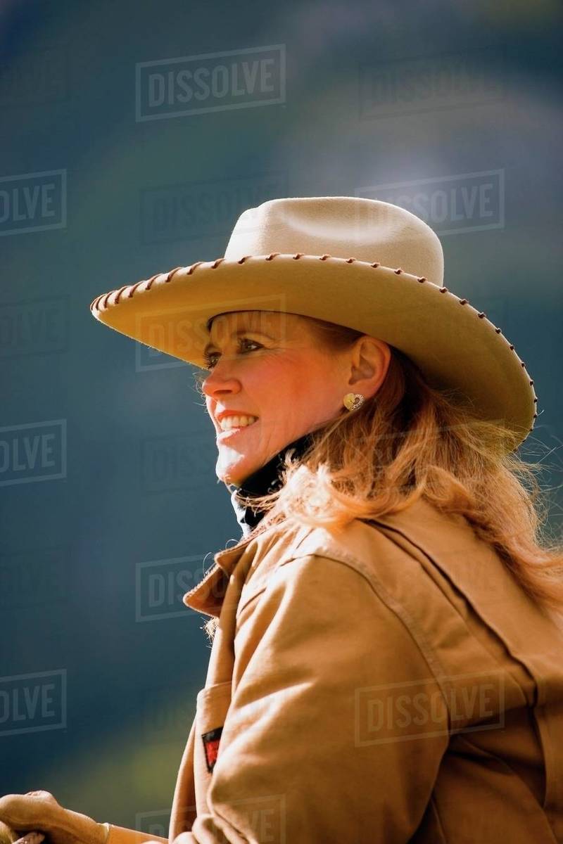 A Portrait Of A Female Rancher - Royalty-free Stock Photo | Dissolve