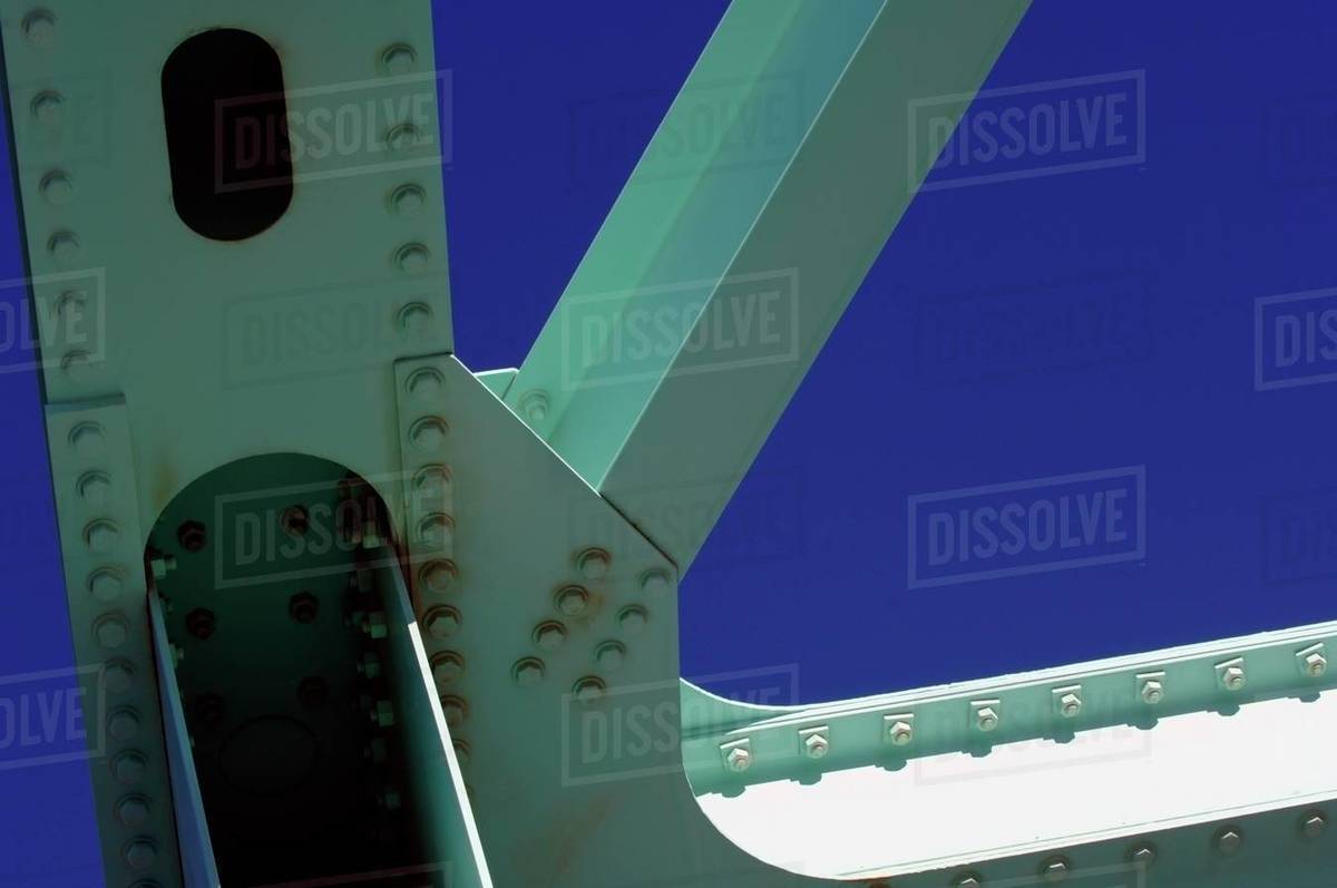 Steel Beams - Stock Photo - Dissolve