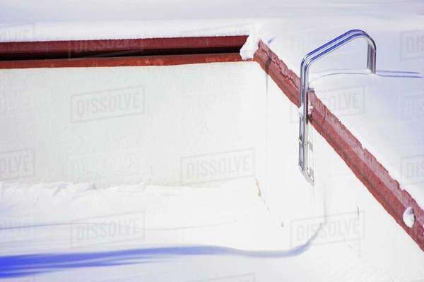 Swimming Pool In Winter - Royalty-free Stock Photo | Dissolve