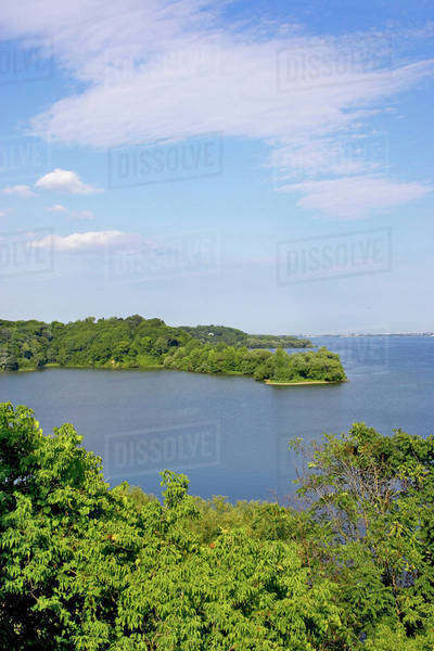 View Of Burlington Bay, Canada, Ontario, Hamilton - Royalty-free Stock ...