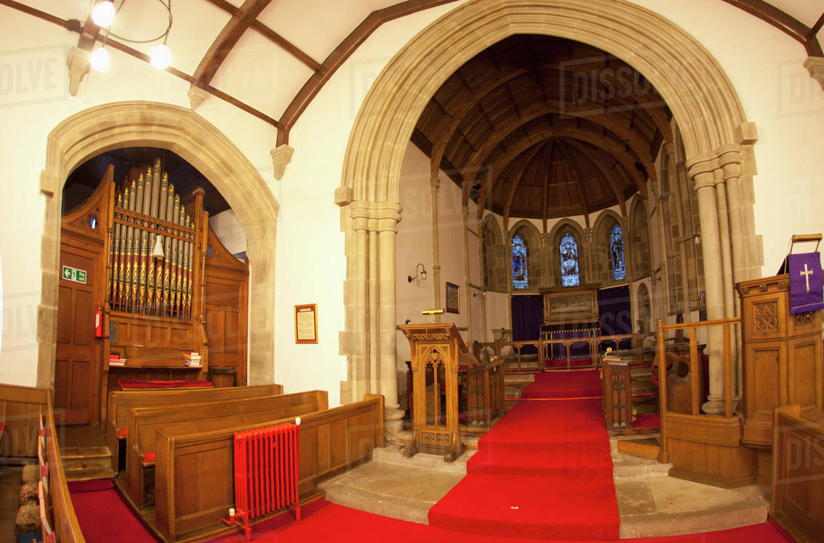 St John's Church In Snods Edge; Shotley Bridge, Durham, England - Stock ...