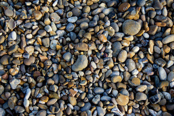 Various Coloured And Shaped Rocks; Aldeburgh, England - Royalty-free ...