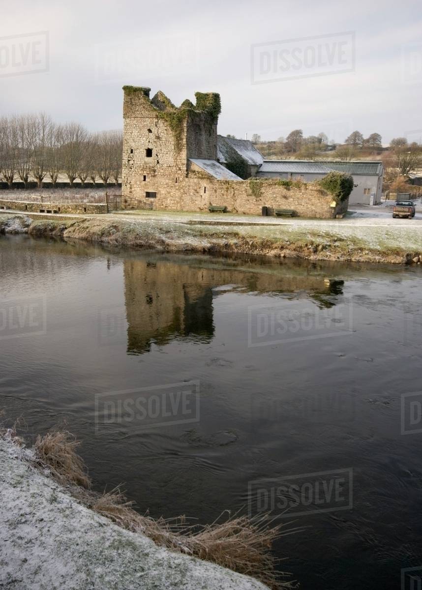 Ruins Of Sweetman's Castle; Thomastown, County Kilkenny, Ireland ...