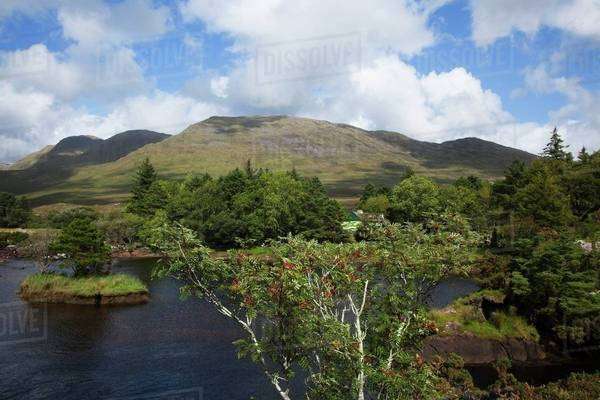 Killary Harbour Scenic; Delphi, County Mayo, Ireland - Stock Photo ...