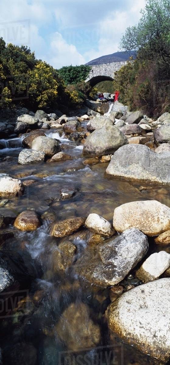 Bloody Bridge In Mourne Mountains Near Newcastle, Co Down, Ireland ...