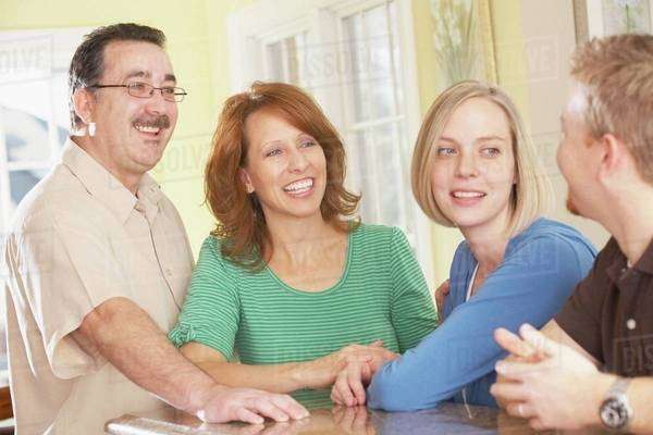 A Family Having A Conversation - Royalty-free Stock Photo | Dissolve