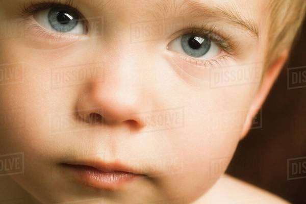 A Young Boy's Face - Royalty-free Stock Photo | Dissolve