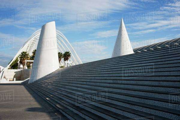 The Greenhouse In The City Of Arts And Sciences; Valencia, Spain ...