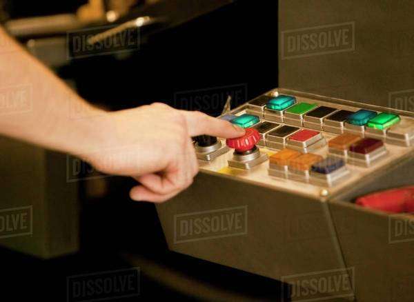 Pushing Buttons - Royalty-free Stock Photo | Dissolve