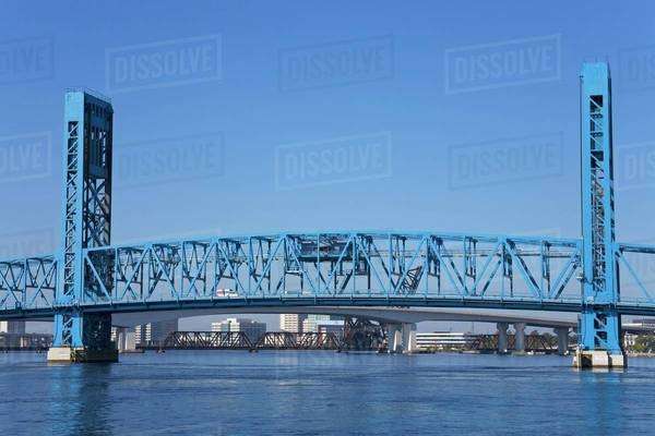 Main Street Bridge, Jacksonville, Florida, Usa - Stock Photo - Dissolve