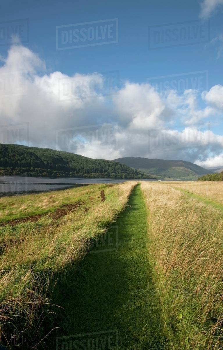 Pathway, Loch Sunart, Highland, Scotland - Royalty-free Stock Photo ...