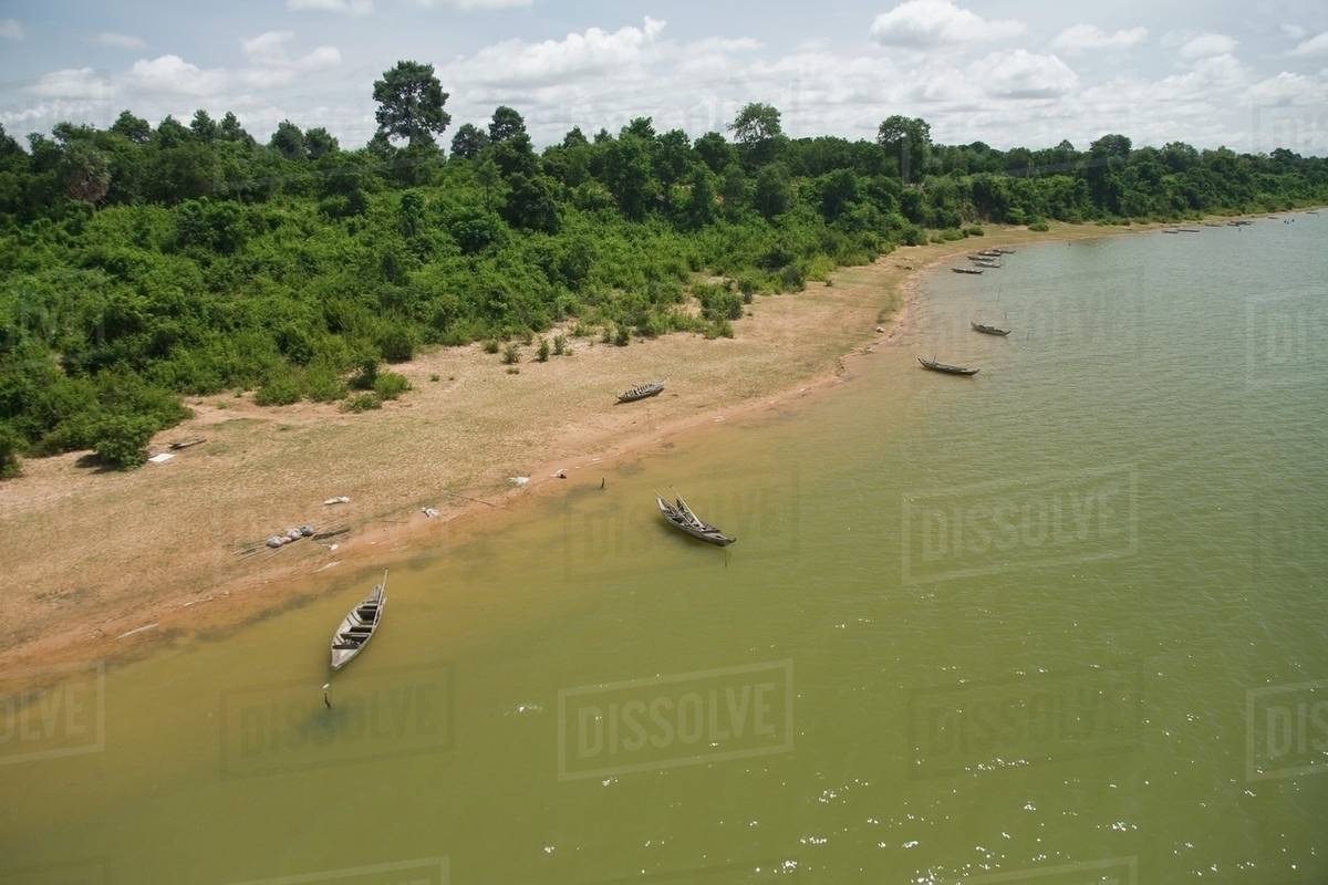 Reservoir Constructed In The 11Th Century, West Baray, Ankor, Cambodia ...
