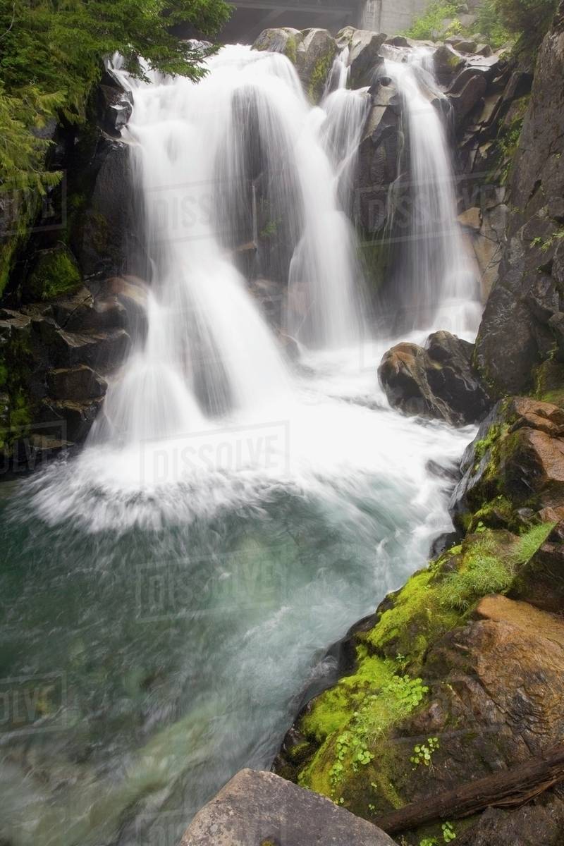 Paradise River, Mount Rainier, Mount Rainier National Park, Washington ...