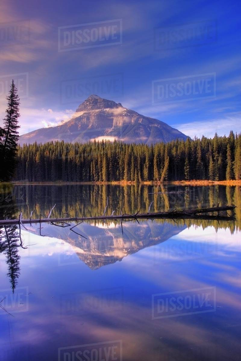 Pilot Pond, Banff National Park, Alberta, Canada - Royalty-free Stock ...