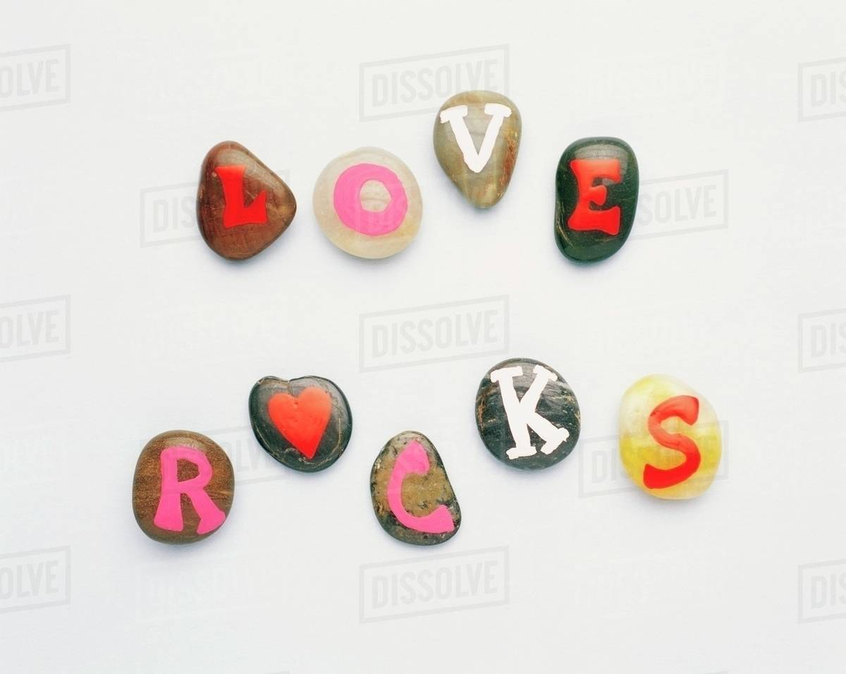 Love Rocks - Royalty-free Stock Photo | Dissolve