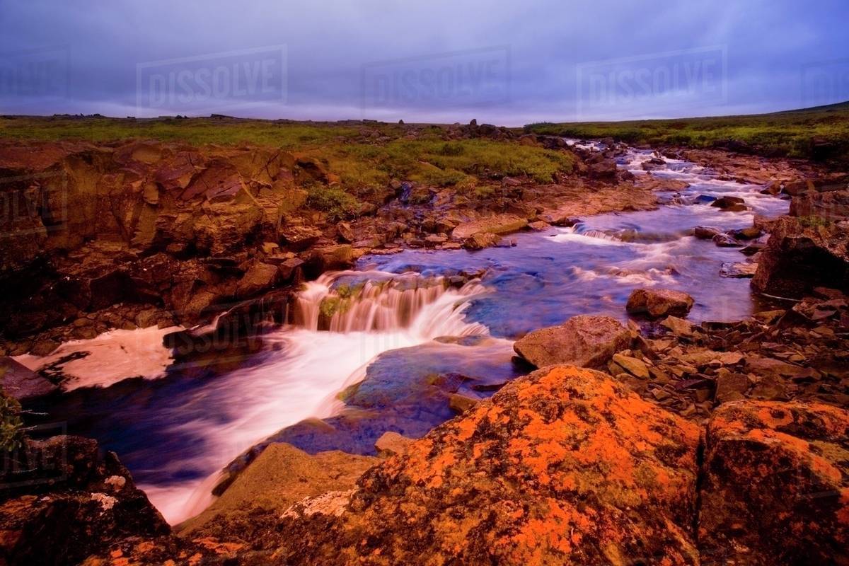 Stream In The Arctic - Royalty-free Stock Photo | Dissolve