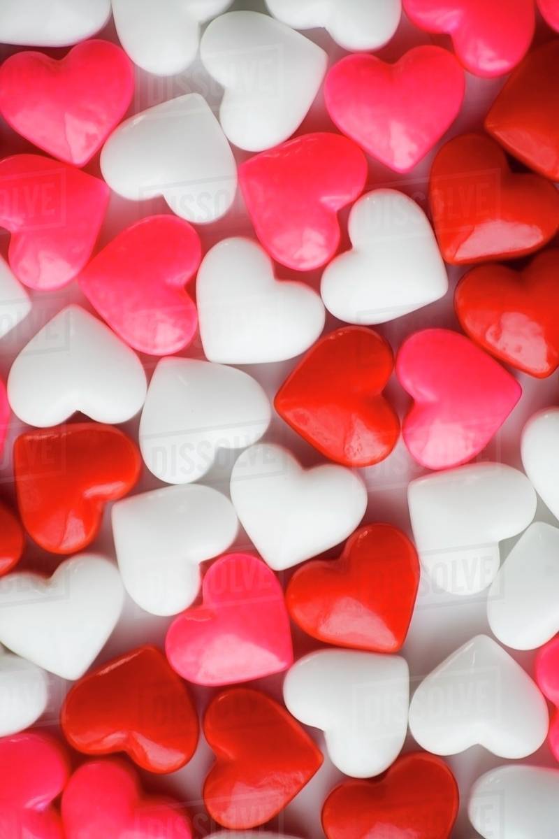 Candy Hearts - Royalty-free Stock Photo | Dissolve