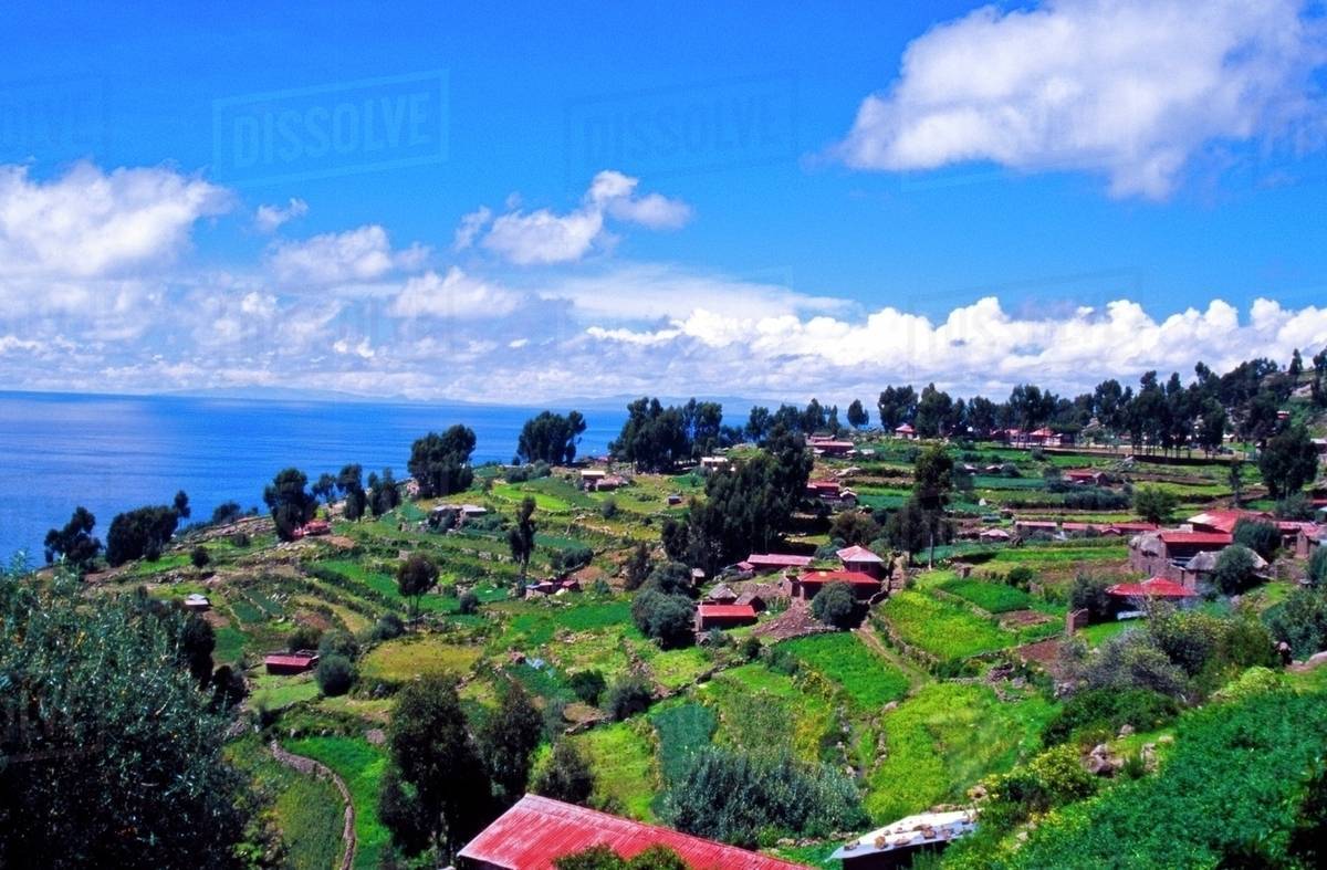 Taquile Island, Peru - Stock Photo - Dissolve