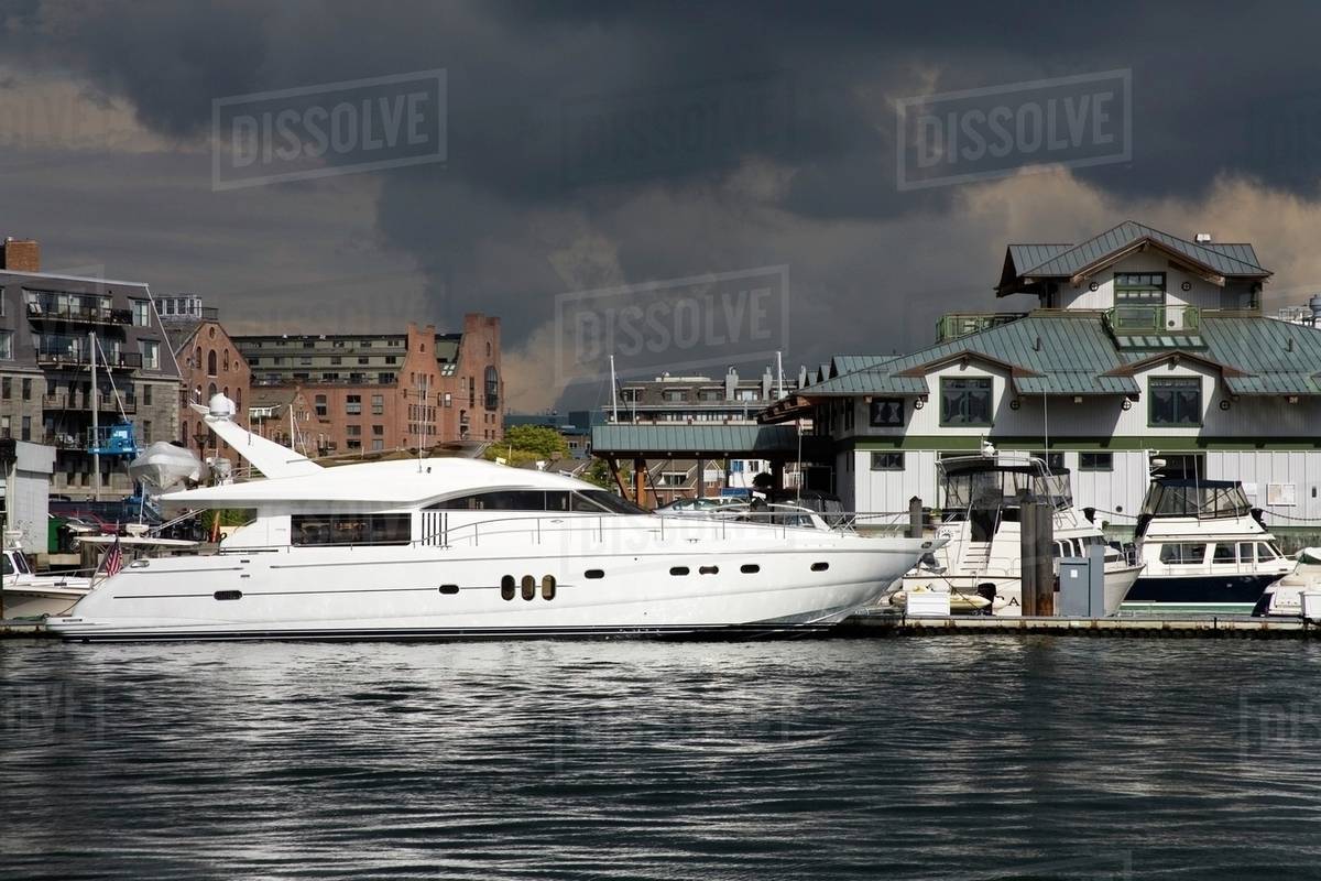 Commercial Wharf, Boston, Massachusetts, Usa - Stock Photo - Dissolve