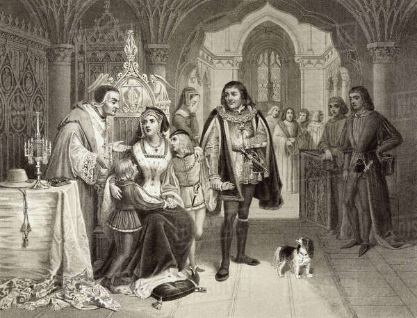The sons of Edward IV, Edward V of England and his brother, Richard of ...