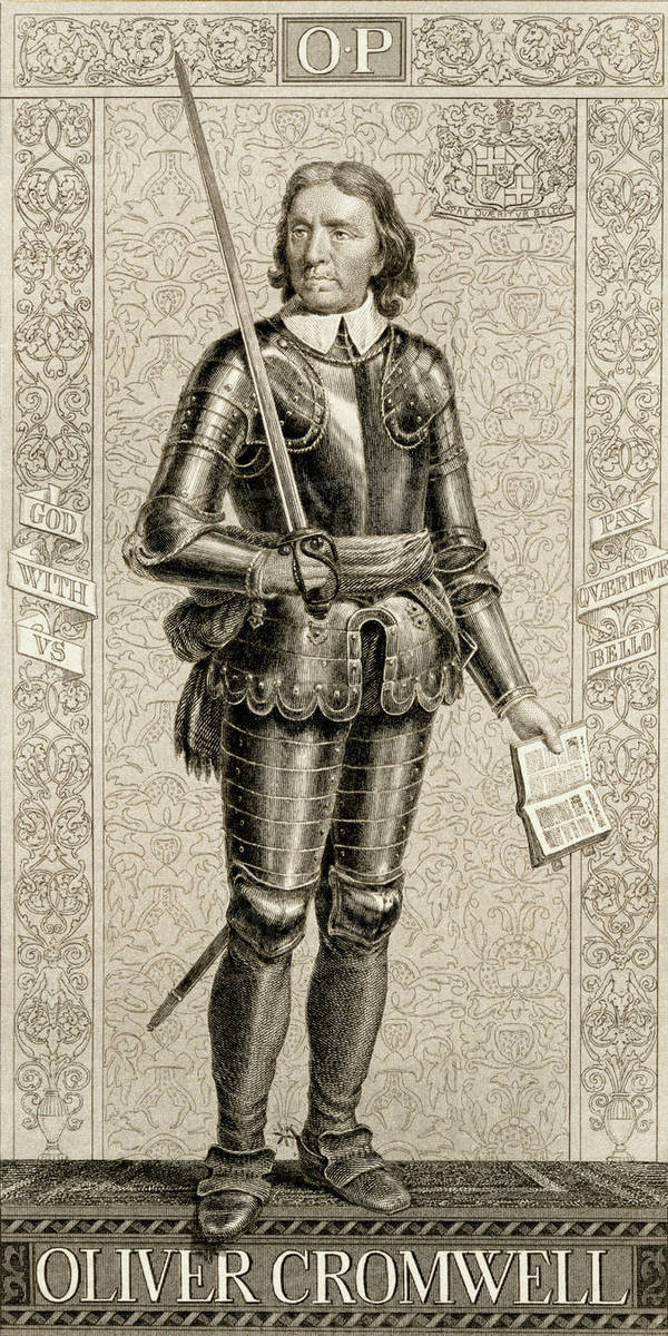 Oliver Cromwell , 1599 to 1658. English military and political leader ...