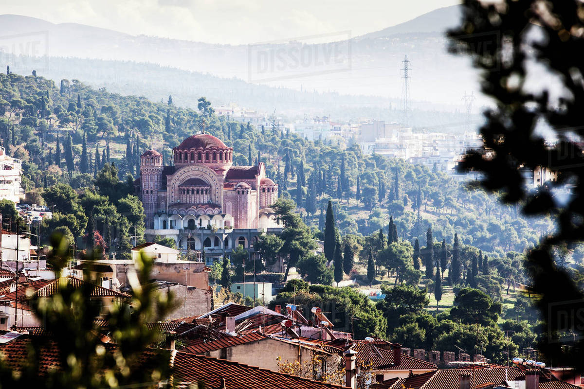 Agios Pavlos Church; Thessaloniki, Greece - Royalty-free Stock Photo | Dissolve