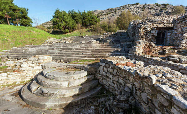 Philippian Jail; Philippi, Greece - Royalty-free Stock Photo | Dissolve