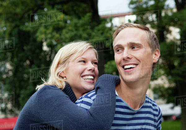 Lean on shoulder - Stock Photo - Dissolve