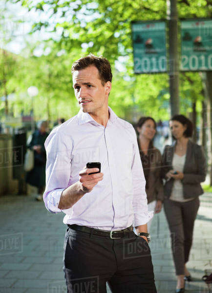 Man looking away - Royalty-free Stock Photo | Dissolve