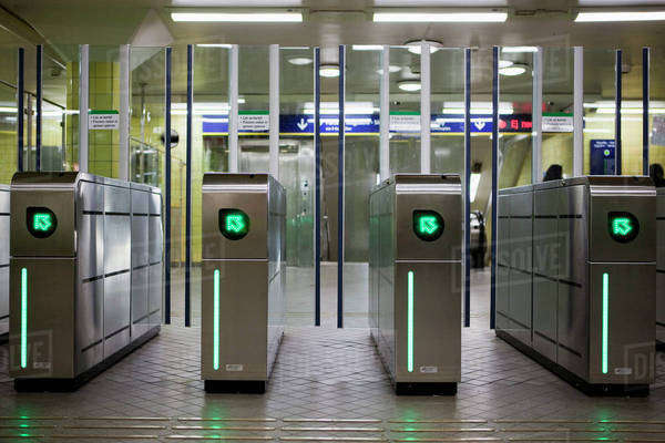 Subway entrance - Royalty-free Stock Photo | Dissolve