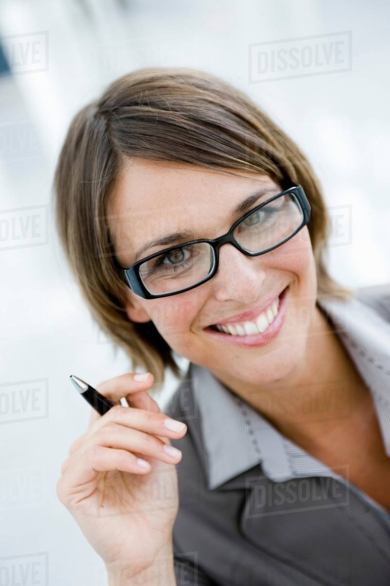 Woman looking at viewer - Royalty-free Stock Photo | Dissolve