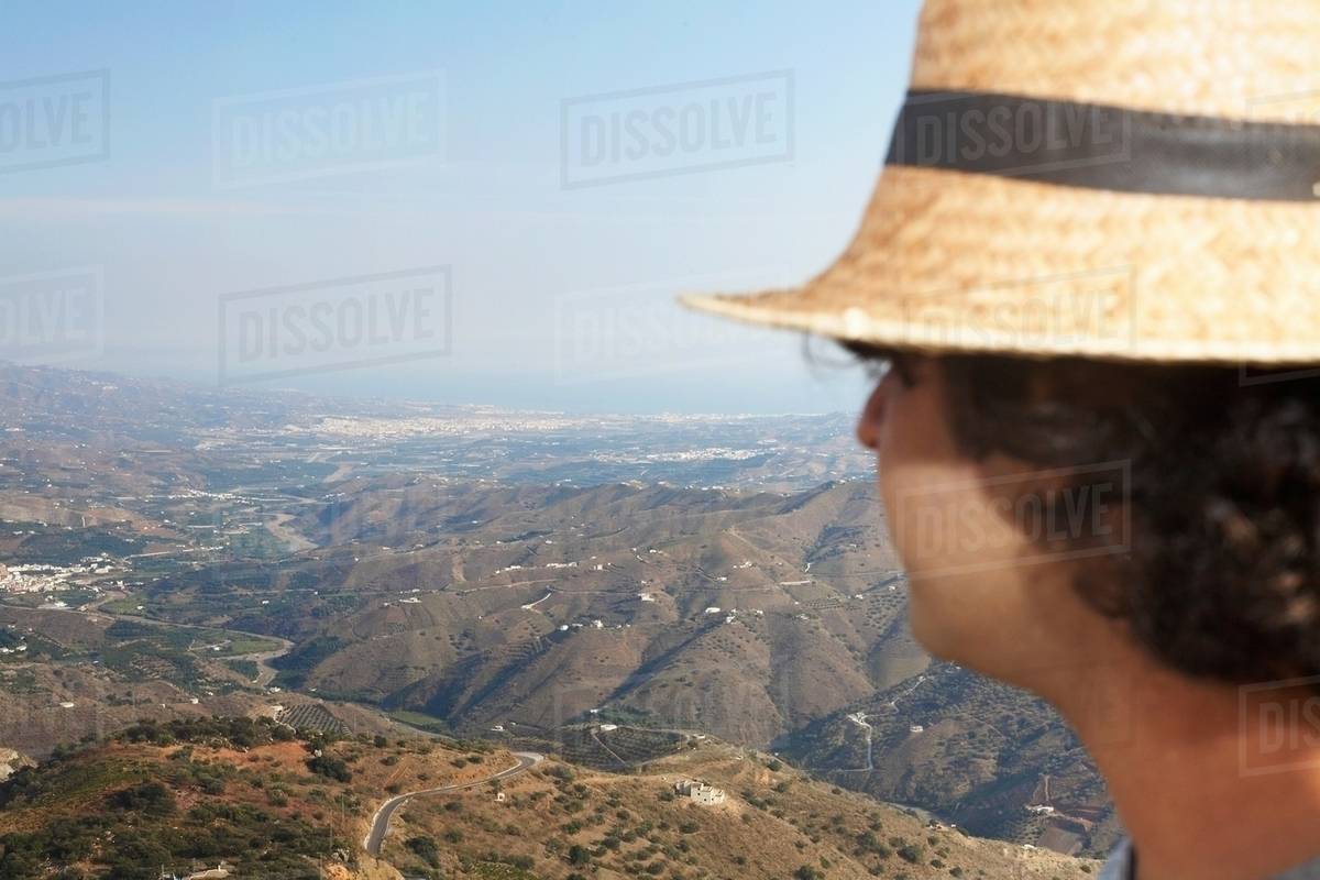Man looking at a view - Royalty-free Stock Photo | Dissolve