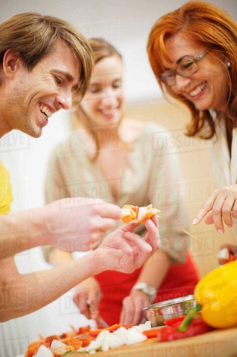 Party cooking - Stock Photo - Dissolve