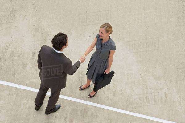Putting through a deal - Royalty-free Stock Photo | Dissolve