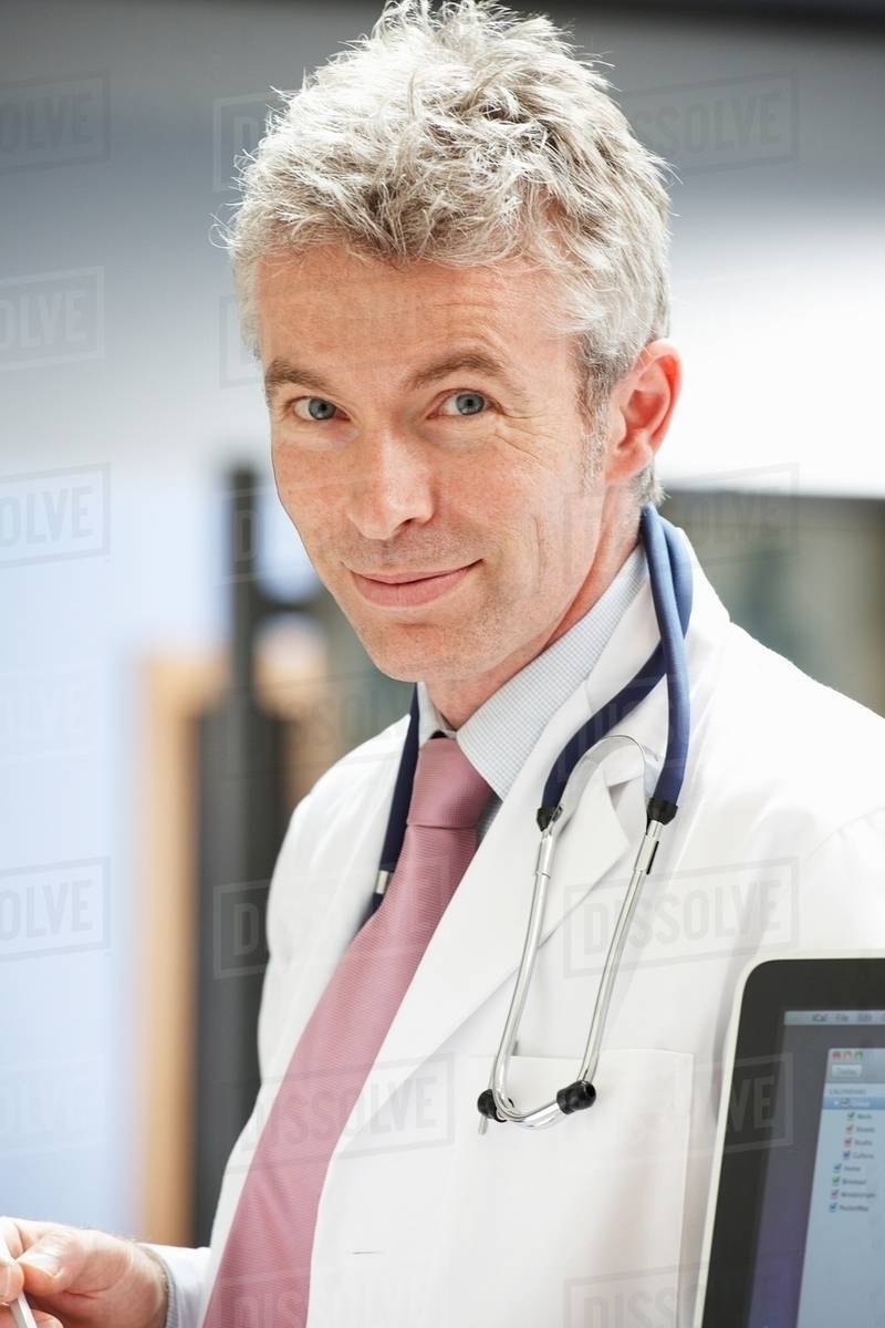 Portrait of doctor - Stock Photo - Dissolve