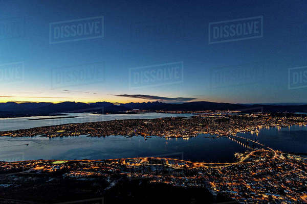 Tromso in autumn, Arctic Norway - Royalty-free Stock Photo | Dissolve